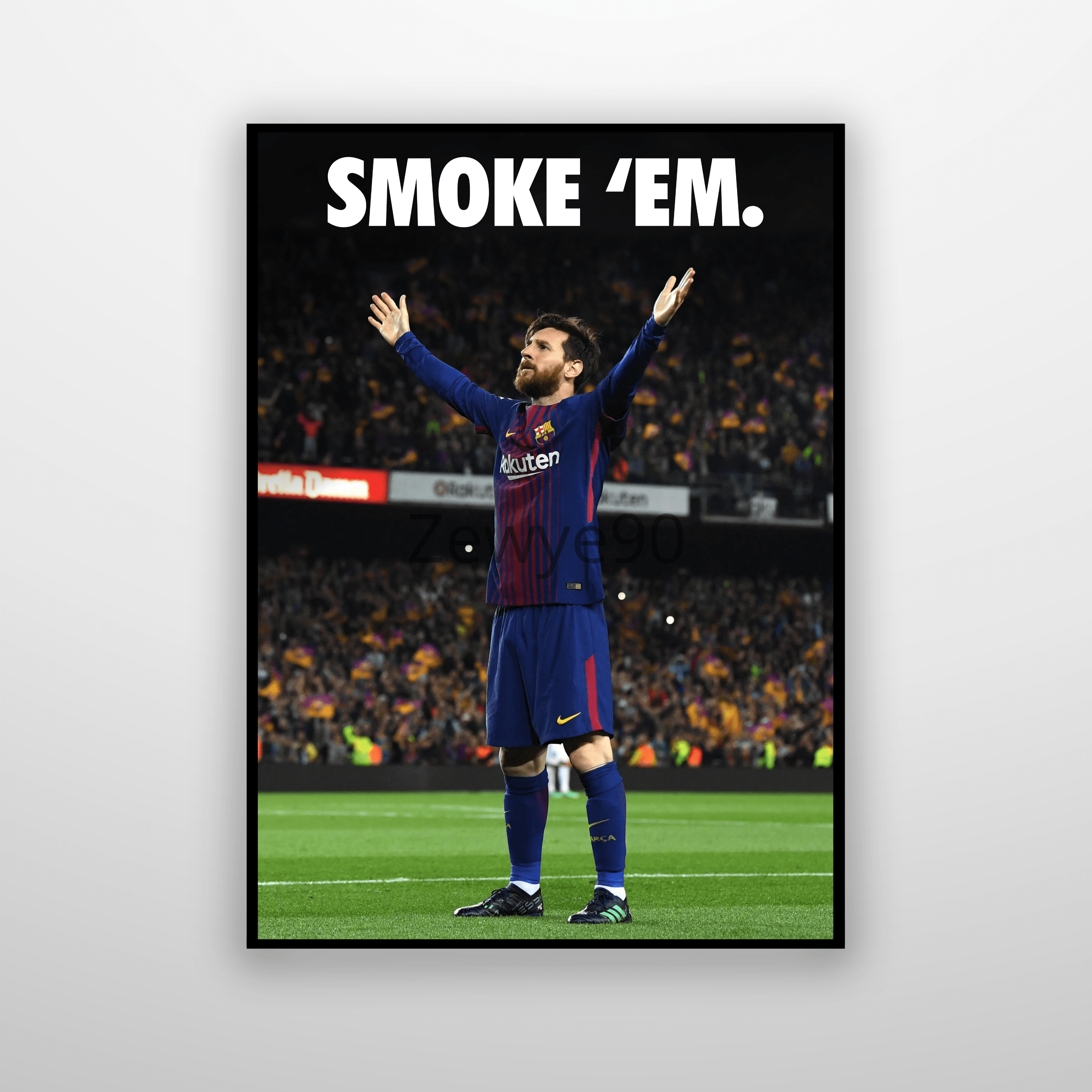 Lionel Messi: Smoke 'em – Zewye90
